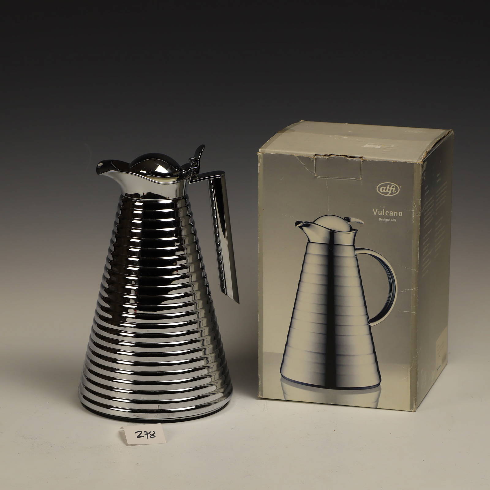 Vintage Mid Century Western Germany Alfi Volcano Coffee Pot Auction