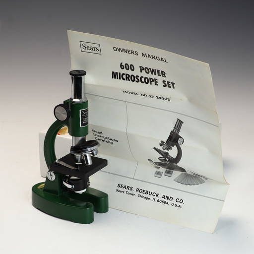 Vintage Made In Japan Microscope