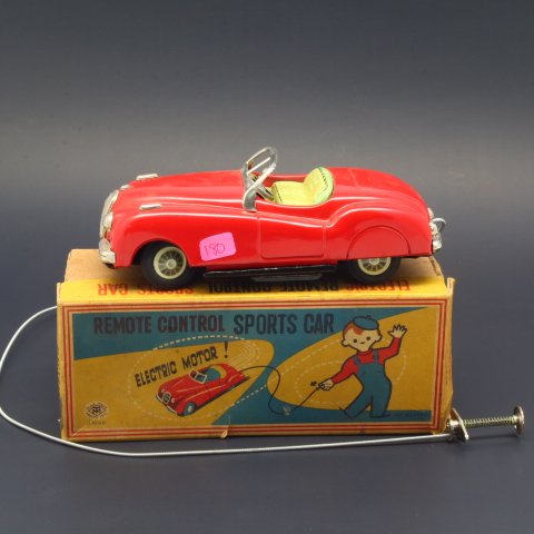 Vintage Marx Electric Remote Control Sports Car In Orig