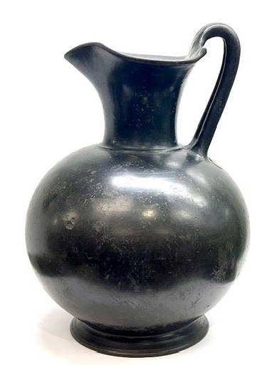 Etruscan Bucchero Pottery Oinochoe. - May 29, 2022 | Heritage Of ...