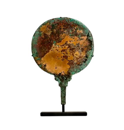 Rare Roman Bronze Mirror, Ca. 100bc.