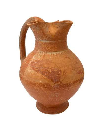 Greek Canosan Redware Trefoil Oinochoe. (#0108) on Oct 27, 2022 ...