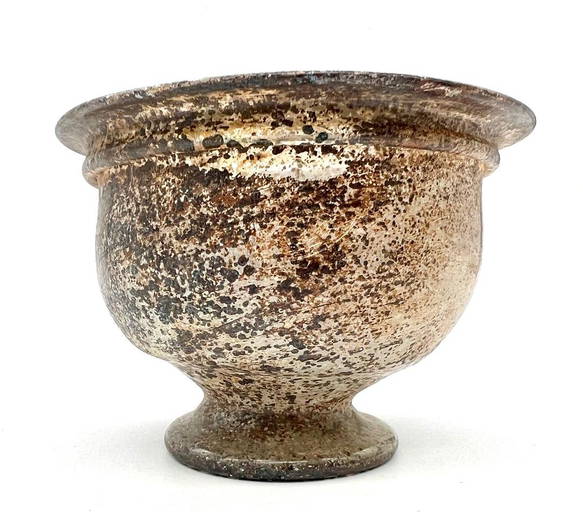 Roman Flared Rim Glass Patella Cup