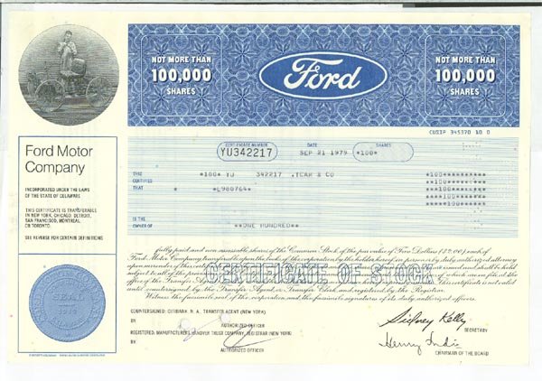 Attractive Ford Motor Co. Stock