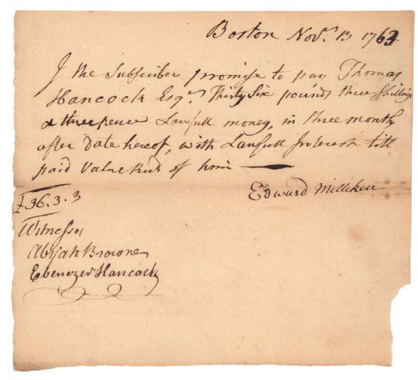 5A: JOHN HANCOCK'S BROTHER, EBENEZER