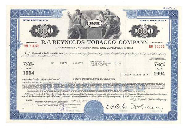 R. J. Reynolds Tobacco Company
