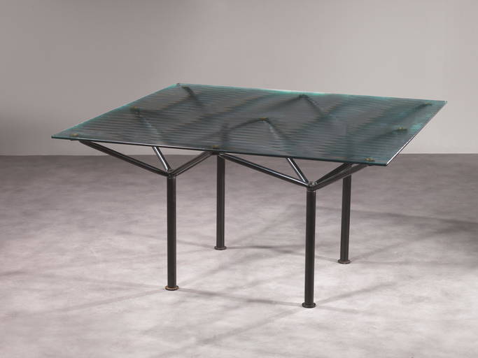 Laura De Lorenzi E Stefano Stefani Tavolo Modello Ponte