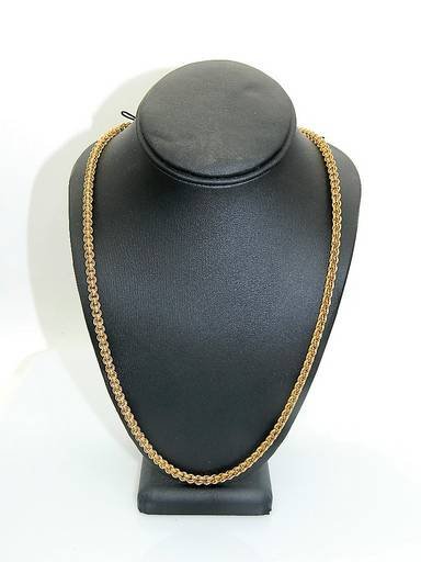 Stunning 14k Gold Belcher Rolo Chain Victorian Necklace