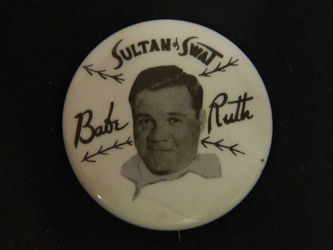Rare Vintage Sultan of Swat Babe Ruth Button - Nov 09, 2016 | Antique 2 ...
