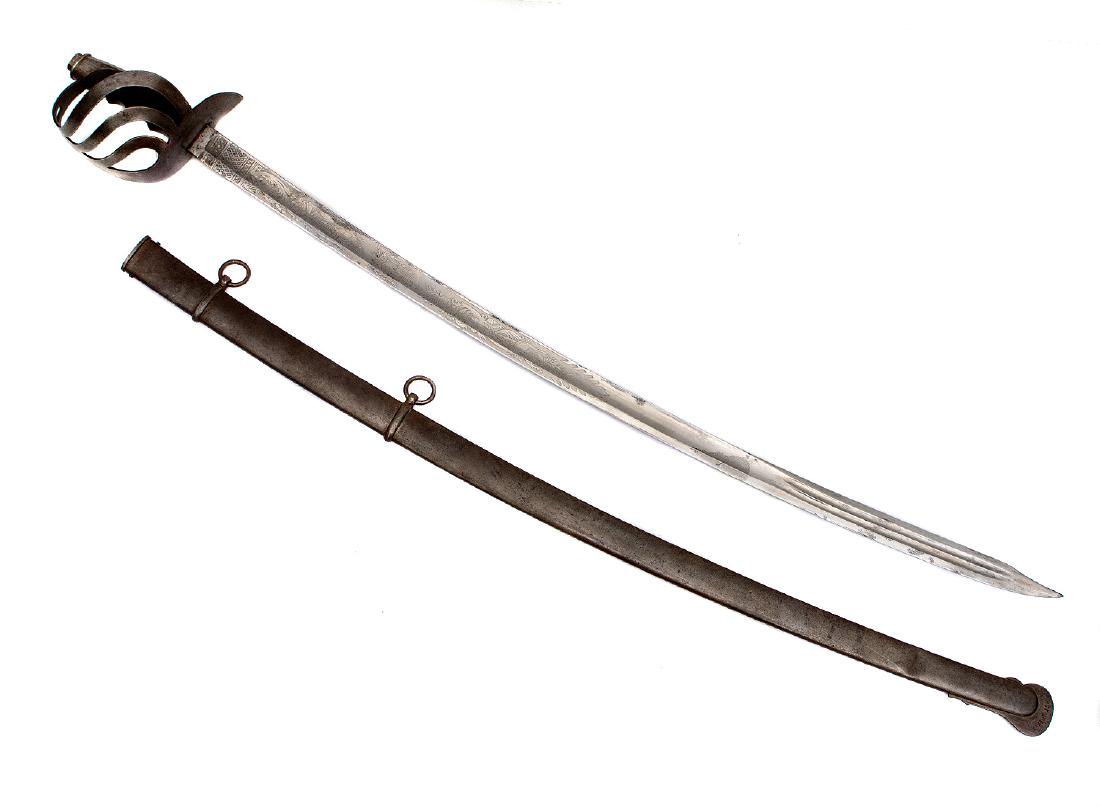 SQUADRON OR GARIBALDI GUIDE SWORD