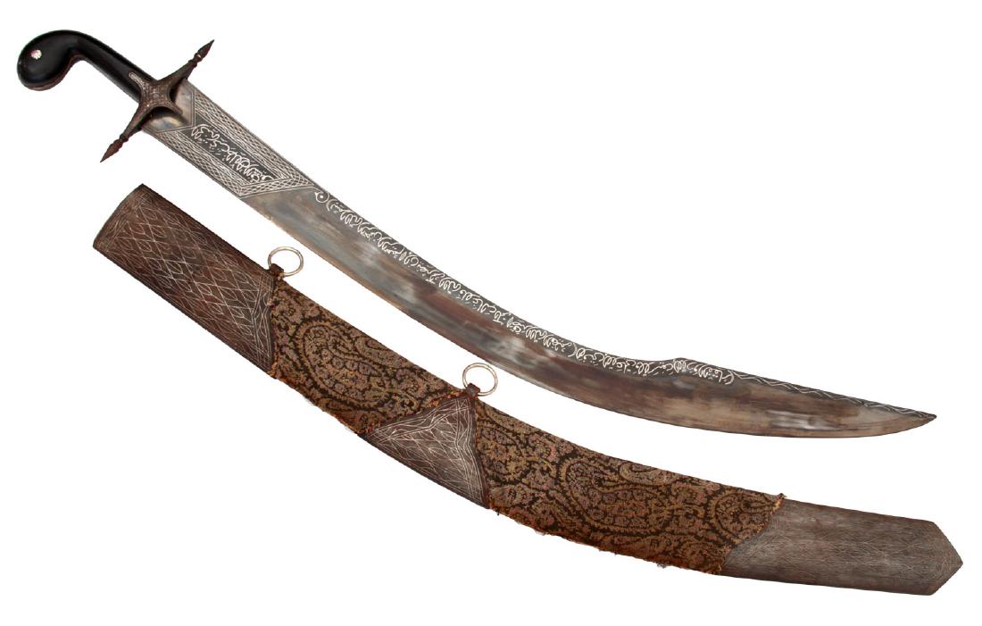 OTTOMAN STYLE SWORD PALA, SYRIA