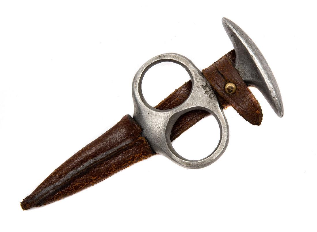 RARE BRITISH WWII SOE PUSH DAGGER