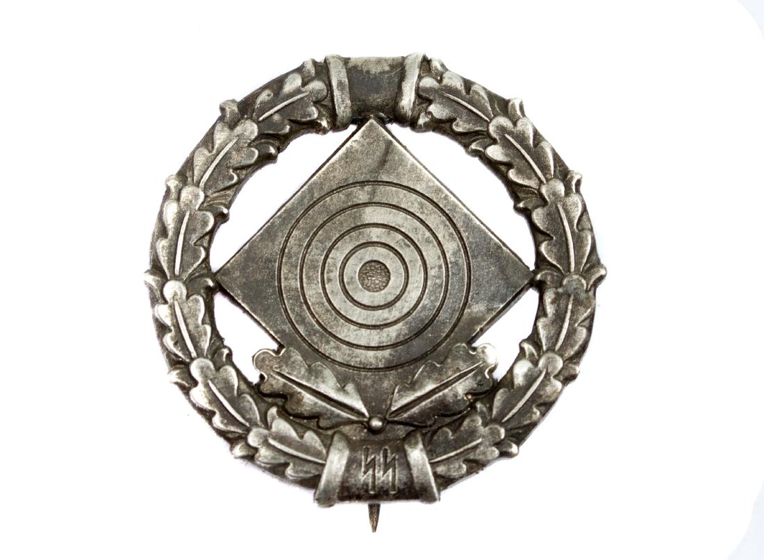 RARE WAFFEN-SS MARKSMANSHIP BADGE, GERMANY 1937