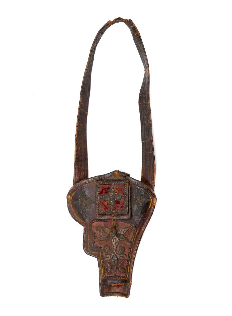 CAUCASIAN OTTOMAN ISLAMIC PISTOL HOLSTER