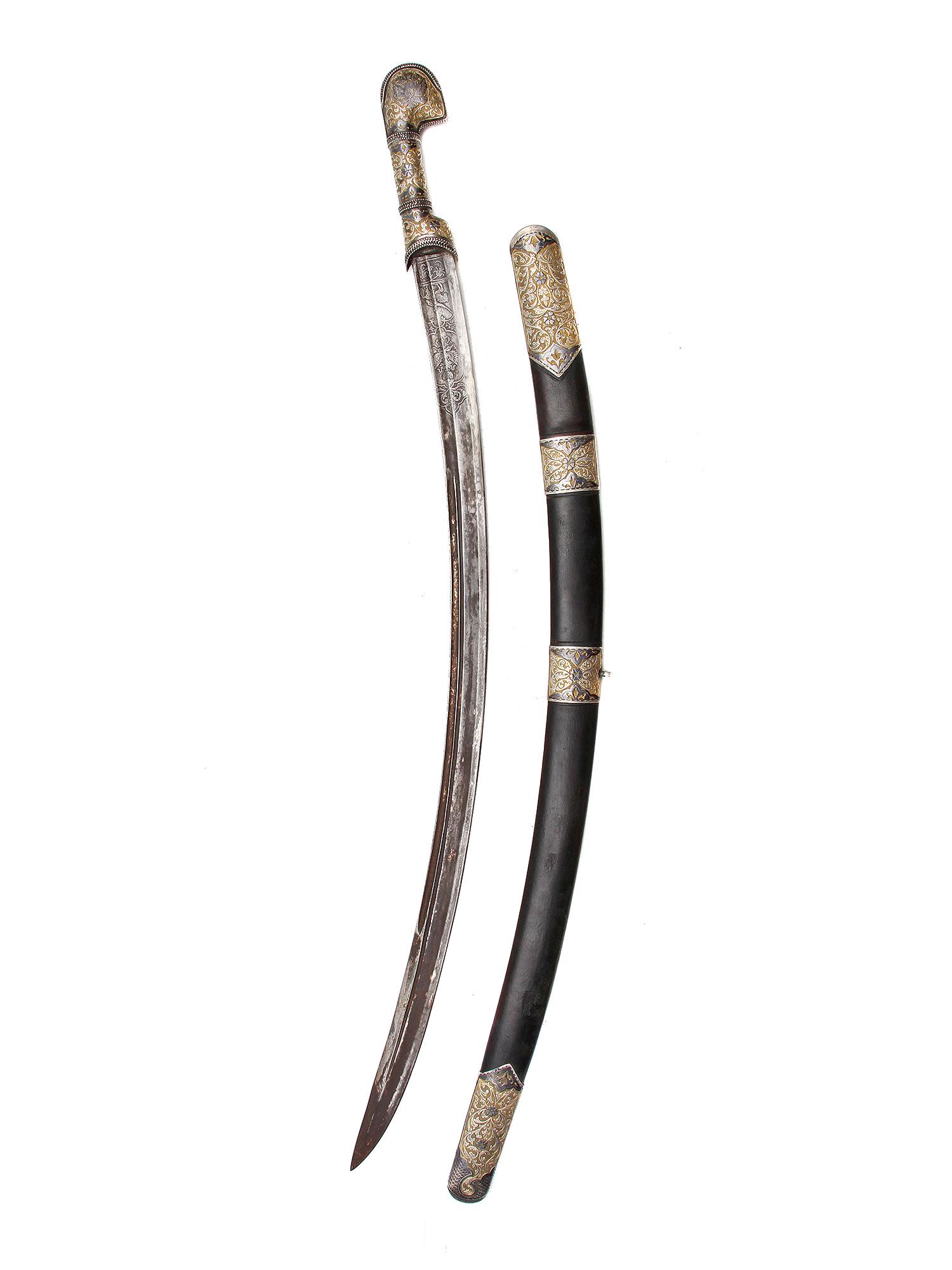 CAUCASIAN SILVER MOUNTED ASIATIC TYPE SHASHKA - Oct 26, 2019 | HELIOS ...