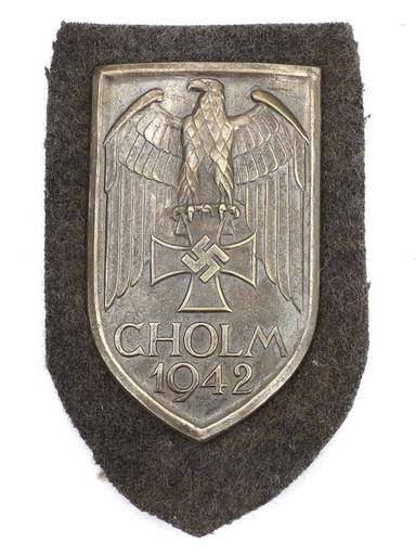 A GERMAN WWII LUFTWAFFE CHOLM SHIELD - Apr 11, 2021 | HELIOS AUCTIONS in NY