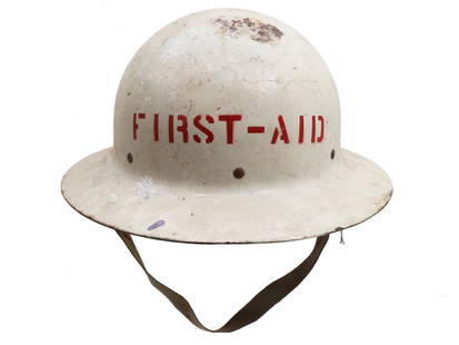Ww2 Us Civil Defence Unit Helmet, O.c.d.