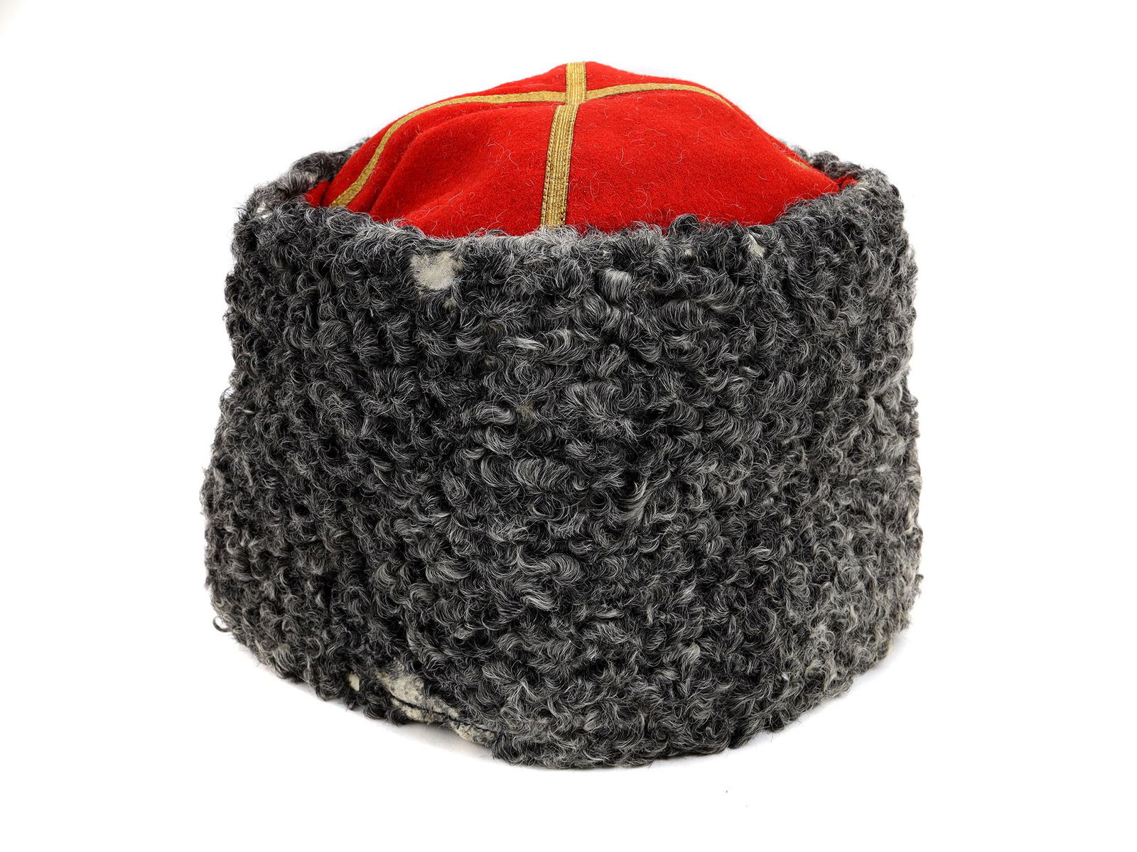 A Wwi Imperial Russian Cossacks Papakha Fur Hat