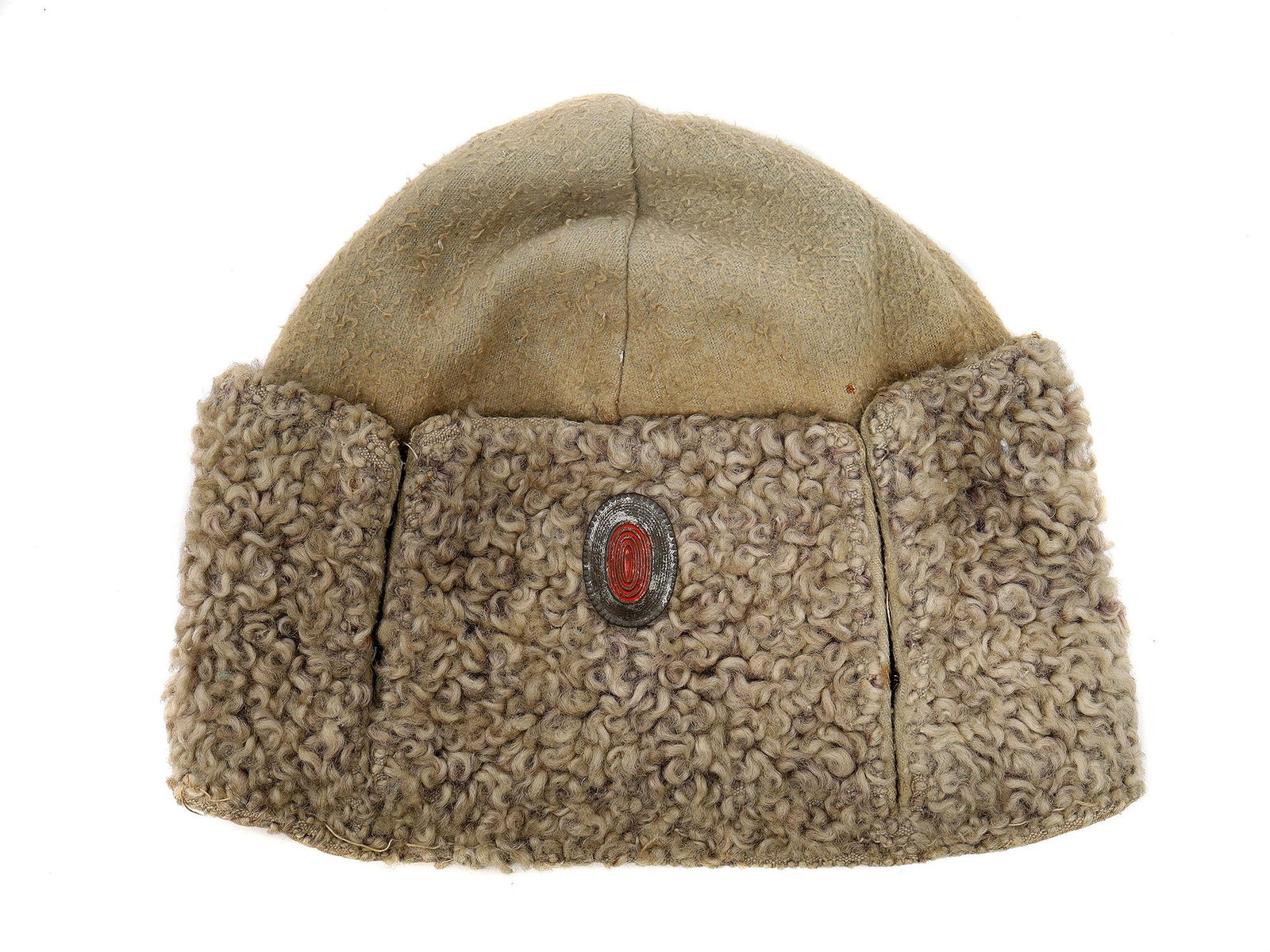 An Original Imperial Russian Army Officer Papakha Wool Hat Auction