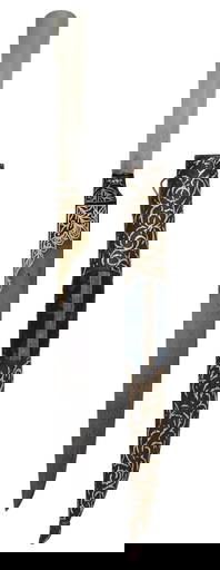 An Ottoman Turkish Dagger With Wootz Blade And Gold Inlay, 18th C.