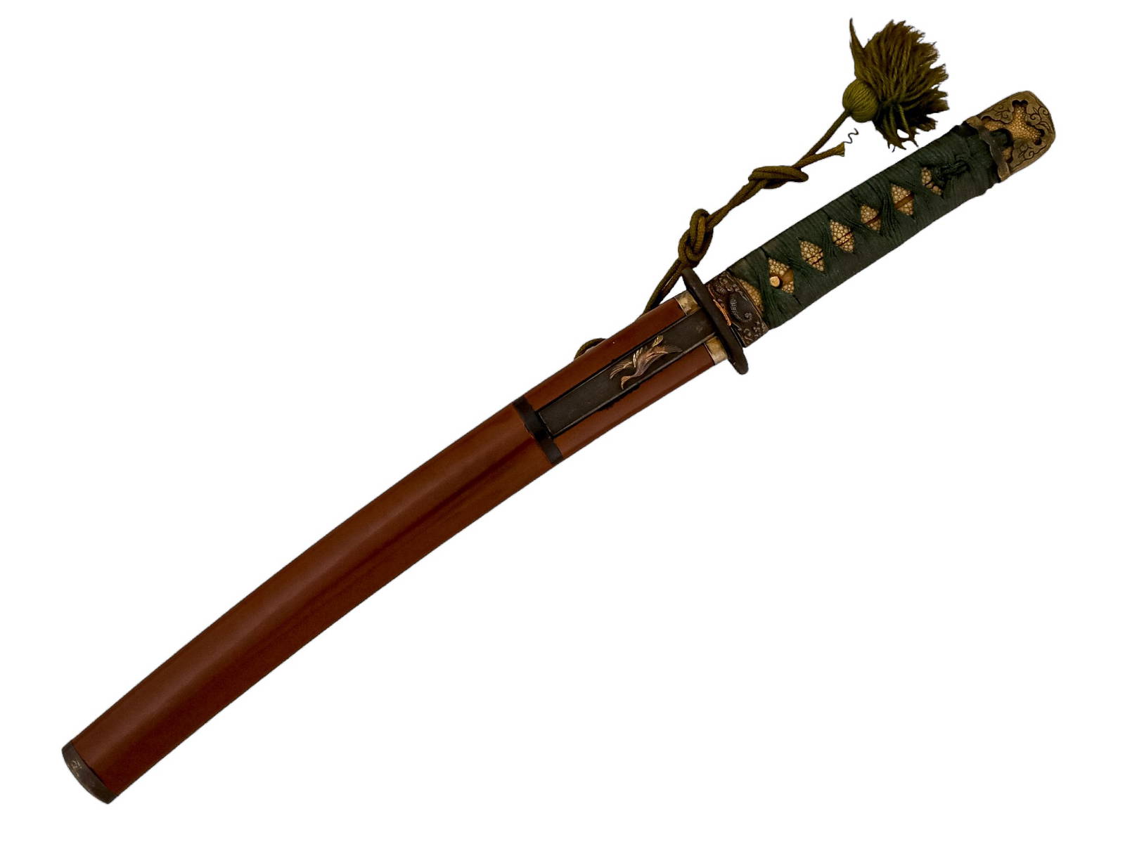 A Japanese Tanto With Lacquered Sheath, 1800 Auction