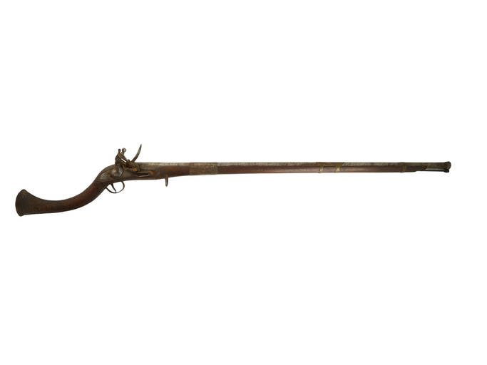 A Jezail Afghan Miquelet Lock Islamic Rifle, Ca. 1816