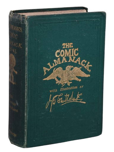 1872 George Cruikshank's Comic Almanack For The Years 1835 1843 ...