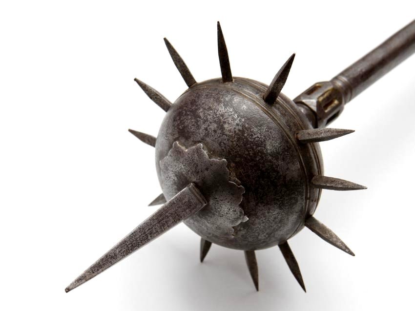 VERY NICE EARLY INDIAN "GURZ" MACE WEAPON, 17th-18th C. - Jun 12, 2016 ...