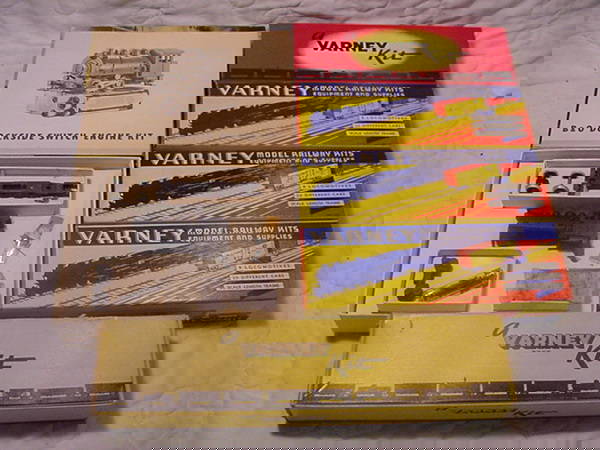 Varney B&o Dockside Switch Engine Kit+5 Misc Kits.