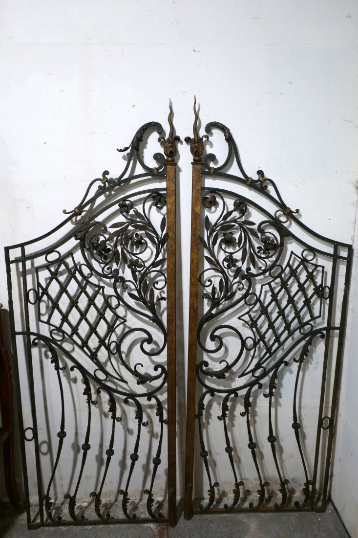 Wrought-Iron Interior Gate