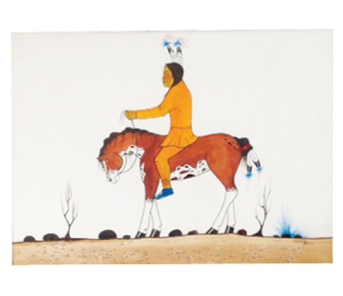 (ray Darby) Hunting Horse, Kiowa (1938 2016)