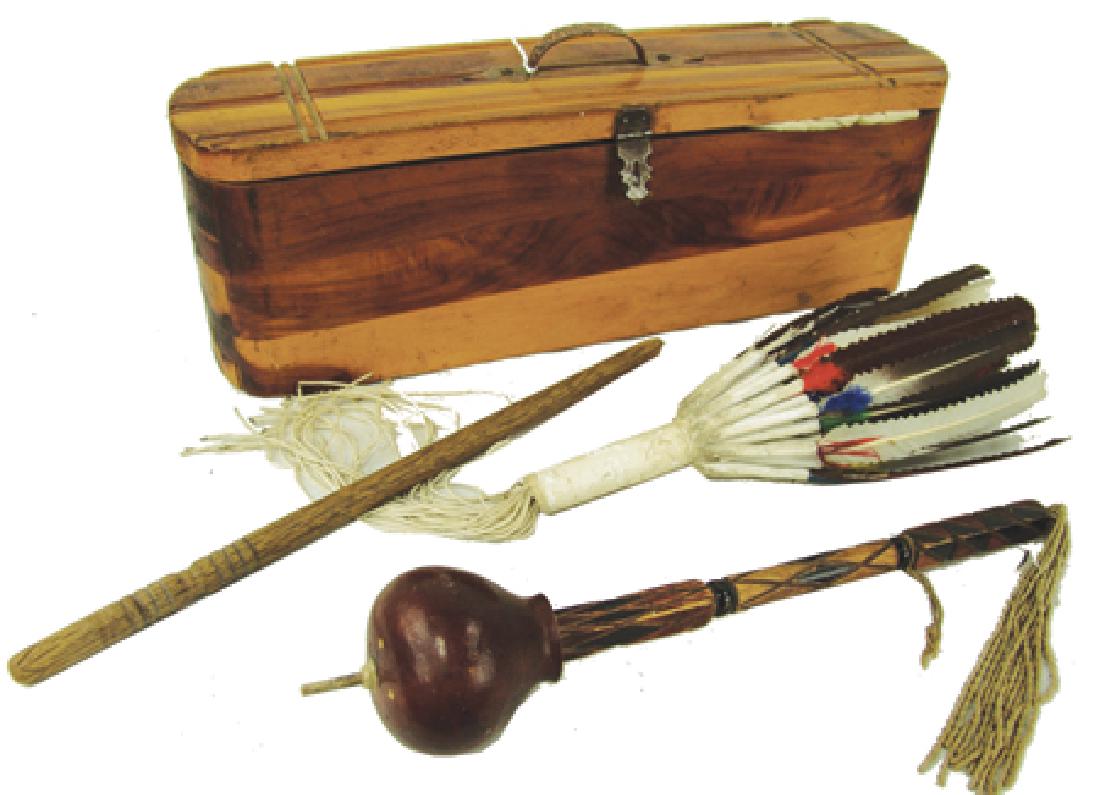 Peyote Ceremonial Items - Mar 12, 2017 | Allard Auctions Inc. in AZ