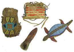 LOT OF INUIT BEADED ITEMS - GREENLAND - Aug 11, 2012 | Manor Auctions in FL