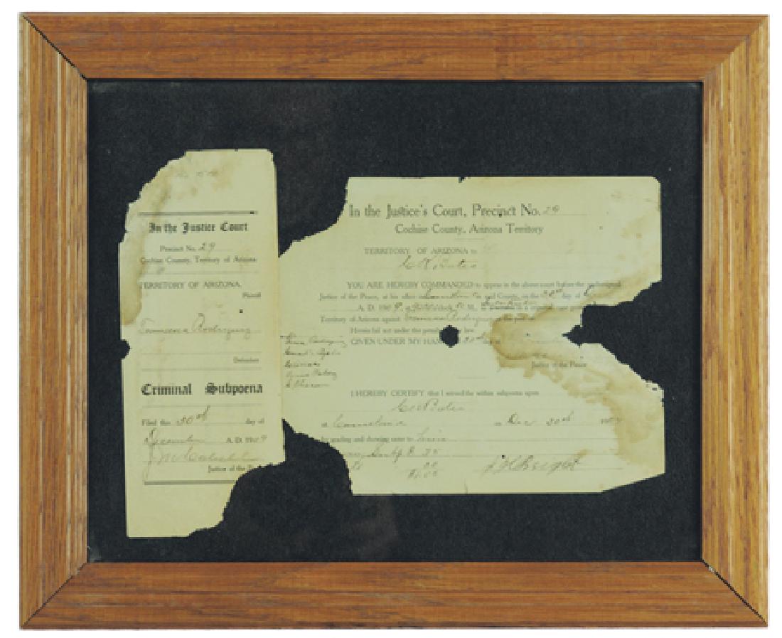 Vintage Legal Document