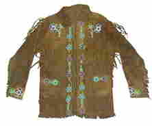Inuit Beaded Moose Hide & Velvet Jacket - Mar 08, 2015 | Schwenke ...