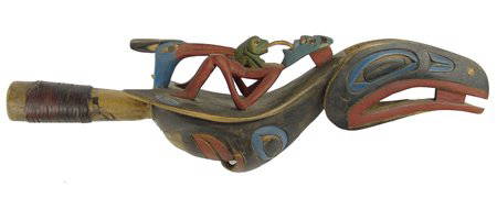 NW Coast-Style Rattle - Aug 13, 2017 | Allard Auctions Inc. in NM