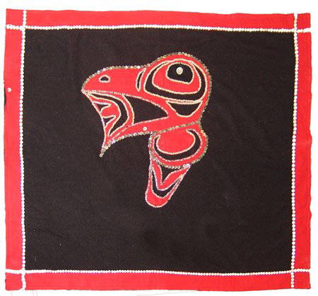 NW Coast Button Blanket - Apr 28, 2013 | Allard Auctions Inc. in MT