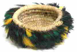 Pomo Feather Basket - Mar 12, 2016 | Allard Auctions Inc. in AZ