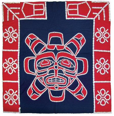 NW Coast Button Blanket - Aug 16, 2014 | Allard Auctions Inc. in MT