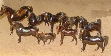 Bronze Collectors' Horses
