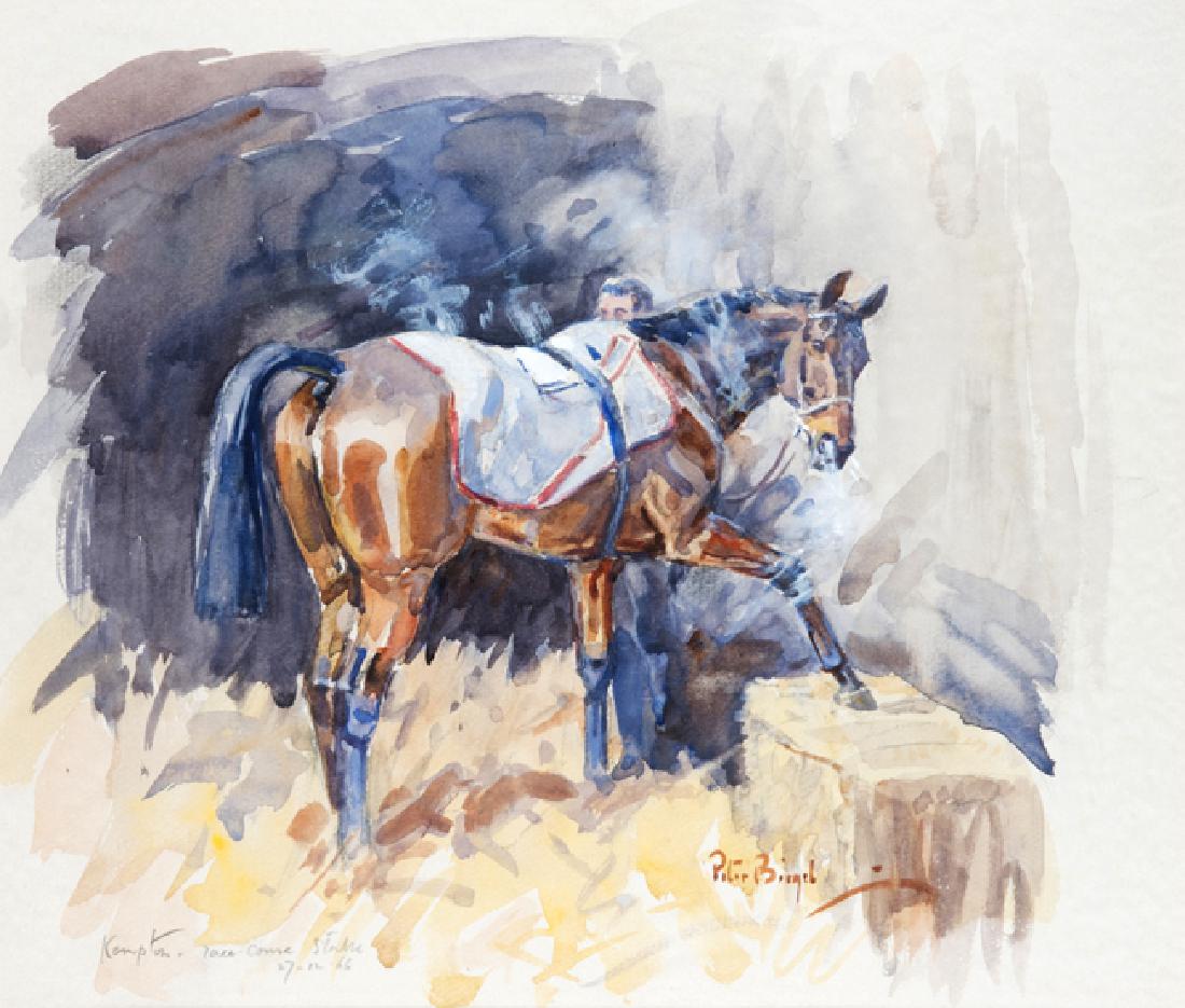 Peter Biegel (1913-1988) 'ARKLE' AT KEMPTON PARK