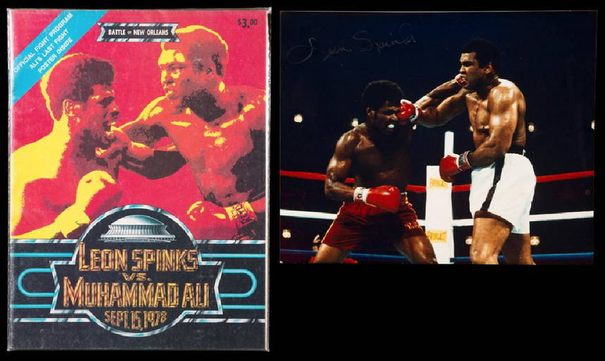Muhammad Ali v Leon Spinks official fight programme - Nov 13, 2017 ...