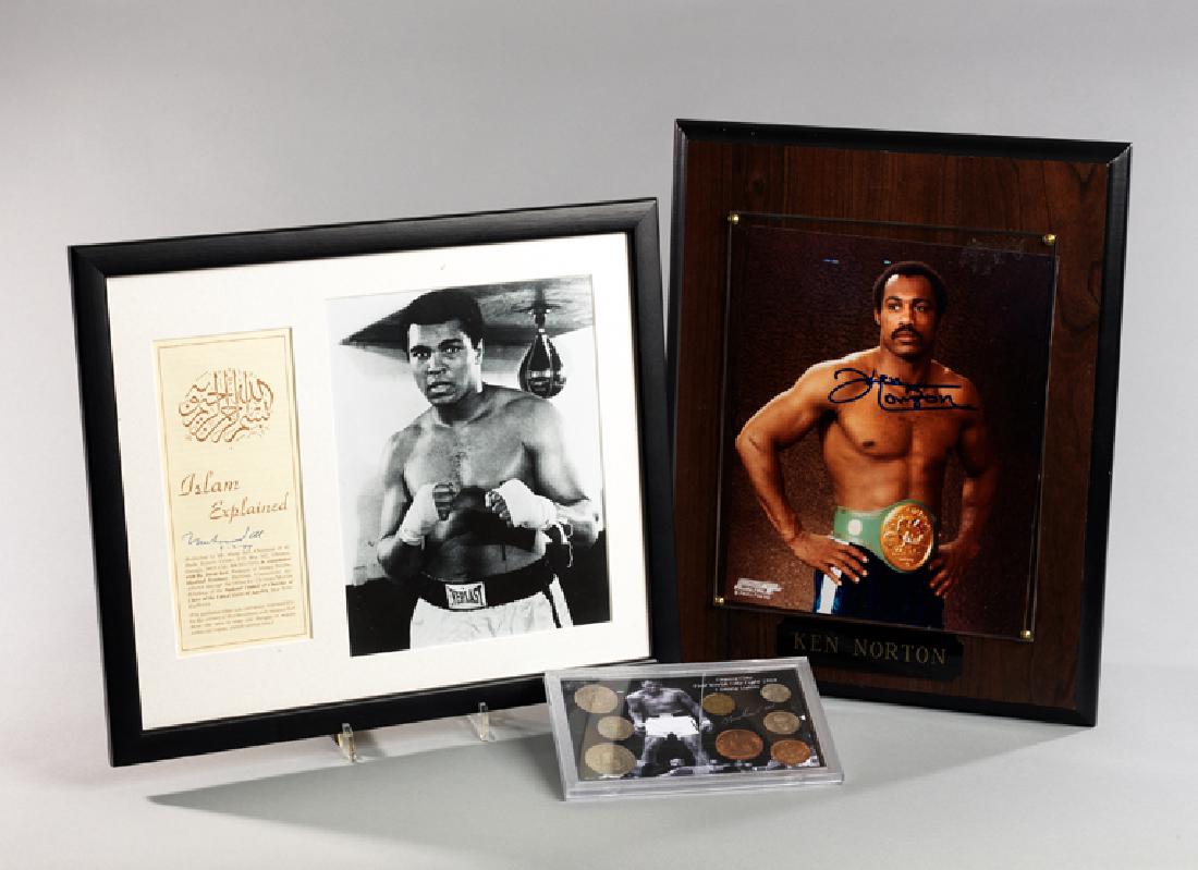 Muhammad Ali Signed Leaflet Titled ''islam Explained'',