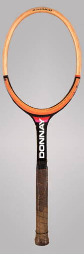 Bjorn Borg Donnay Tennis Racquet Match Used At The 1978