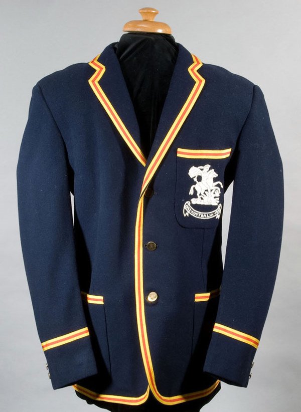 798: Ray Illingworth's dark blue MCC blazer for the Ash