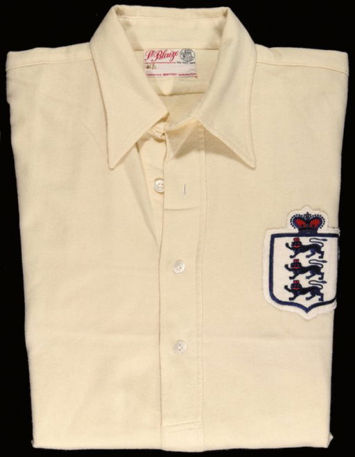 476: Fred Tilson: a white England international shirt, - May 10, 2006 ...