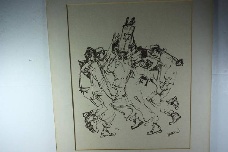 Sol (shalom) Baskin, Israeli Painter And Sculptor Two