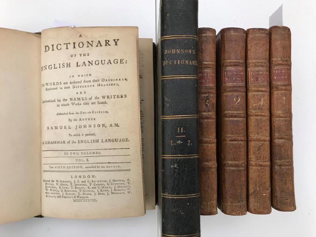 JOHNSON (Samuel) A Dictionary of the English Language,