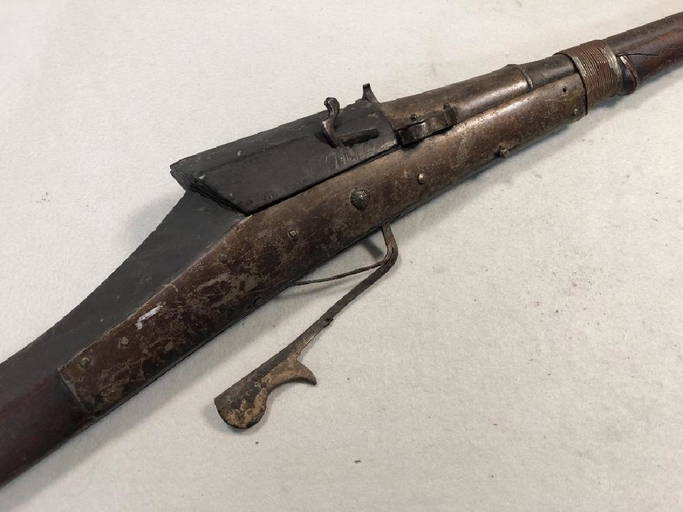 A 19th Century Matchlock Jezail,