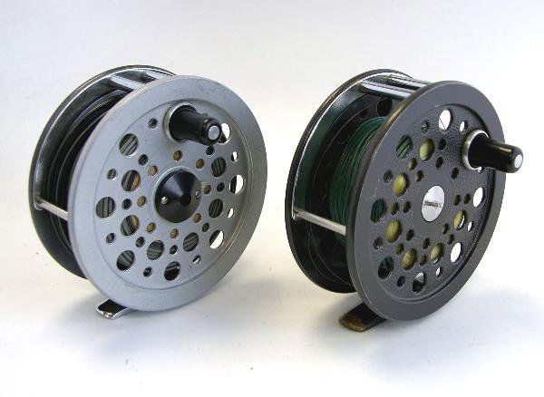 1309: SHAKESPEARE - A 'BEAULITE' SALMON FLY REEL WITH